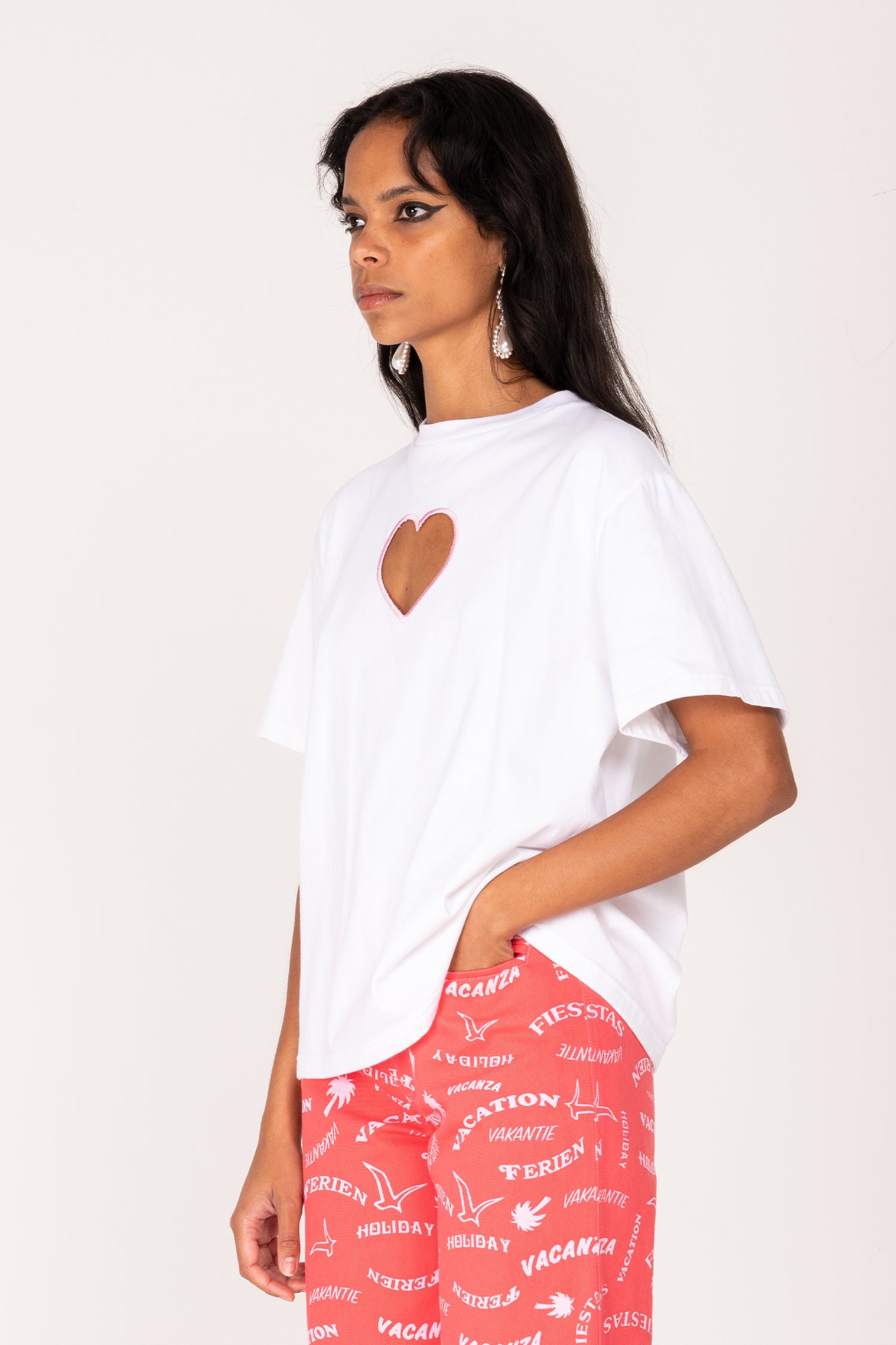 Heart Boxy Tee – Emma Mulholland on Holiday